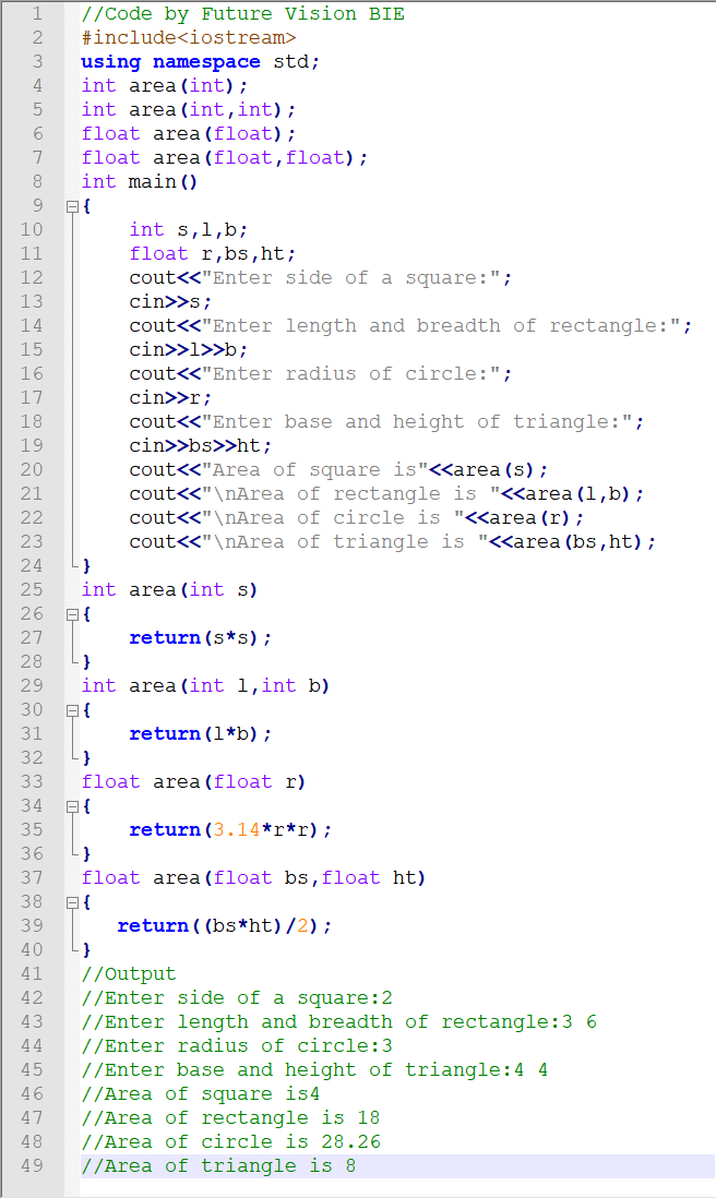 ANSWER SCRIPT - 18CS45 - OBJECT ORIENTED CONCEPTS